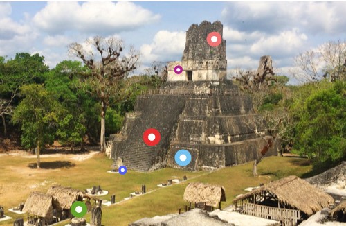 Imagen Interactiva Templo Maya | Genially