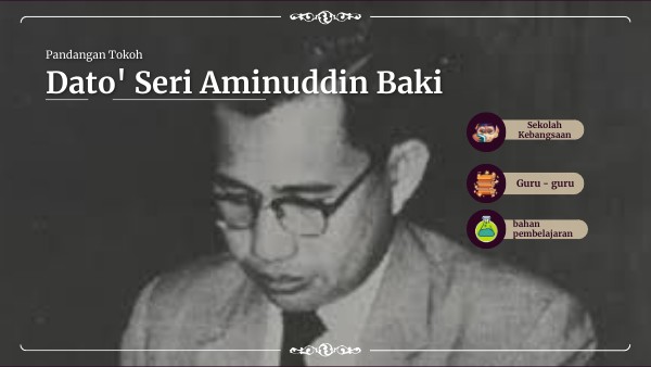 Sumbangan Tokoh Tokoh Dalam Pendidikan Genially