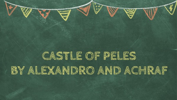 Animated Chalkboard Presentation