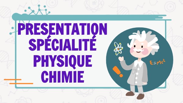 Présentation SPC Einstein | Genially