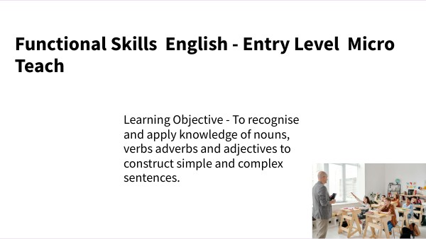 Learning micro-course