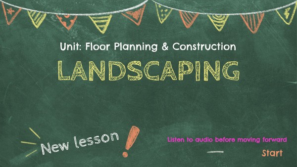 Landscaping Lesson | Genially