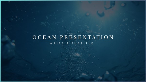 OCEAN PRESENTATION