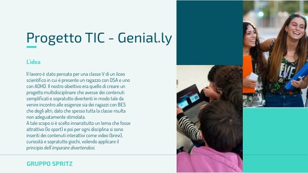Progetto TIC | Genially