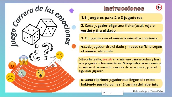 Juego de la emociones_Calle_Tania | Genially