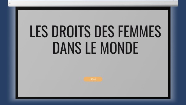 presentation les droits des femmes | Genially