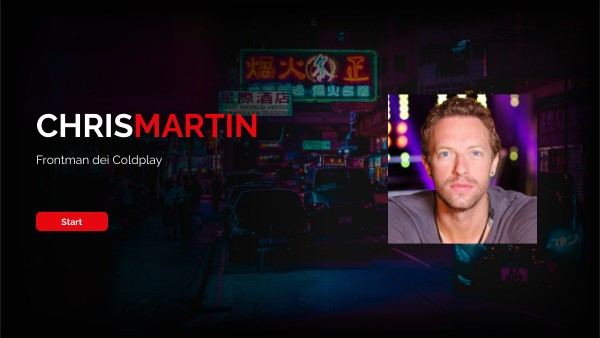 Presentazione Chris Martin