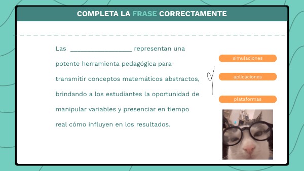 Completar la frase juego | Genially