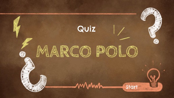Quiz Marco Polo