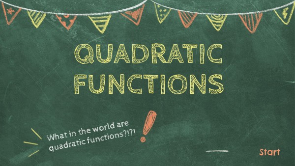 Quadratic Functions Unit | Genially