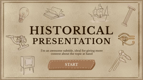 Historical Presentation | Genially