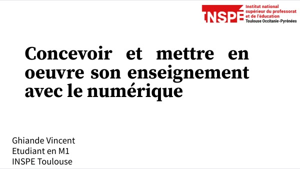 enseigner avec le numérique | Genially