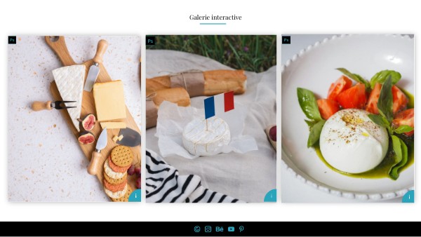 Galleria interattiva Les fromages