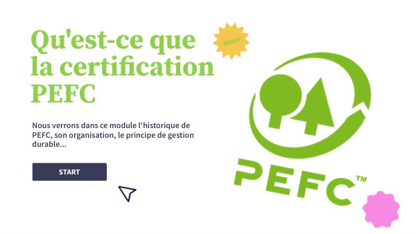 Présentation PEFC | Genially