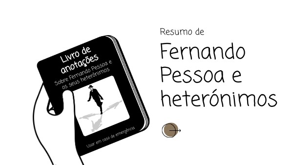 Fernando Pessoa e heterónimos