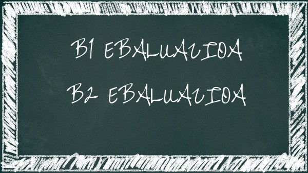 B1 ETA B2 UBIDEAK | Genially