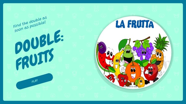DOUBLE fruit GAME | Genially