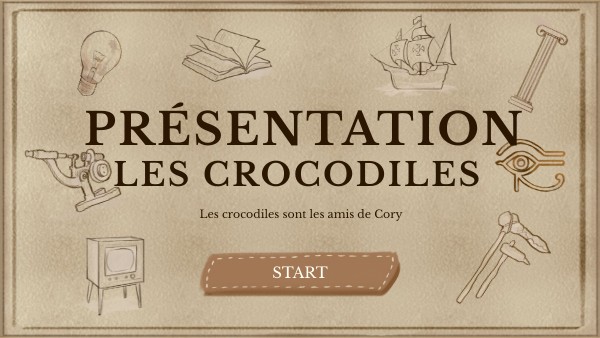 Les crocodiles | Genially