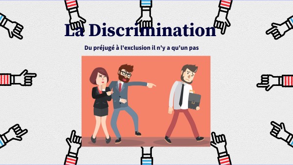 La discrimination | Genially