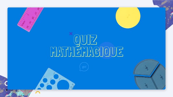 Quiz cool les maths | Genially