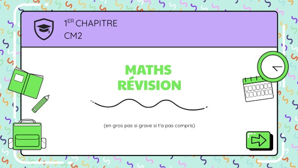 Présentation Maths révision
