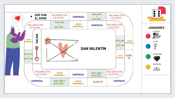 Juego de Mesa San Valentín | Genially