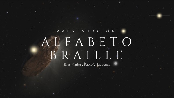 PRESENTACIÓN Braille | Genially