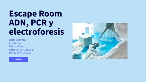 ESCAPE ROOM GENIAL | Genially