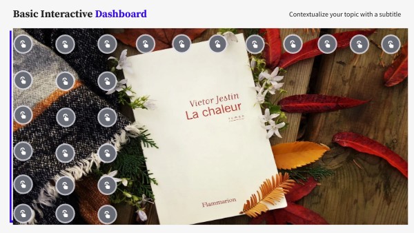 Tableau de Bord interactif basique