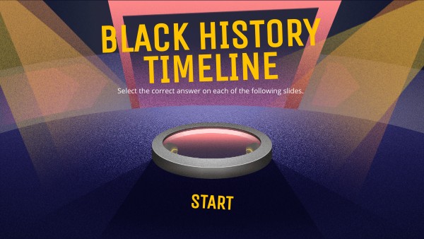 Black History Timeline Activity | Genially