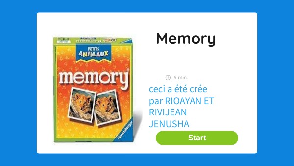 rio memory | Genially