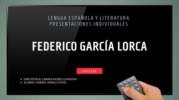 PRESENTACIÓN DE LORCA | Genially