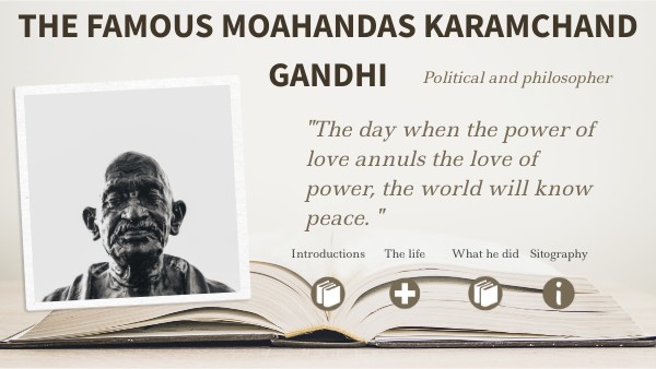 Gandhi | Genially