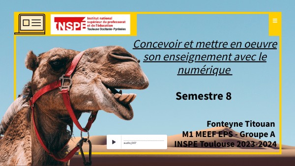 Dossier Numérique S8 | Genially