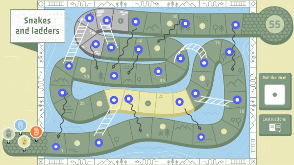 Snakes And Ladders Ingles