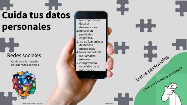 Cuida tu informacion personal