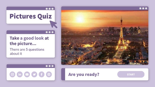 Pictures quiz | Genially