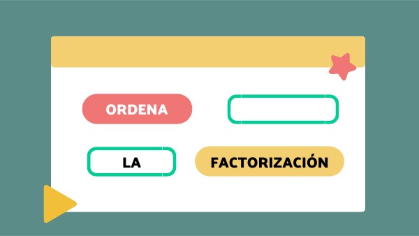 Factorización por inspección | Genially