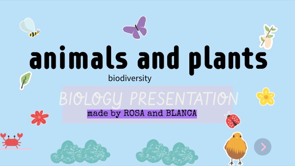 Biodiversity Rosa and Blanca | Genially