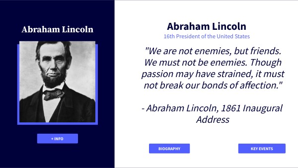 Lincoln Biography
