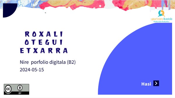 B2 PORFOLIOA (Roxali Otegui etxarri) | Genially