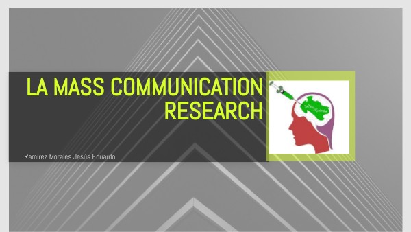 la mass communication research | Genially