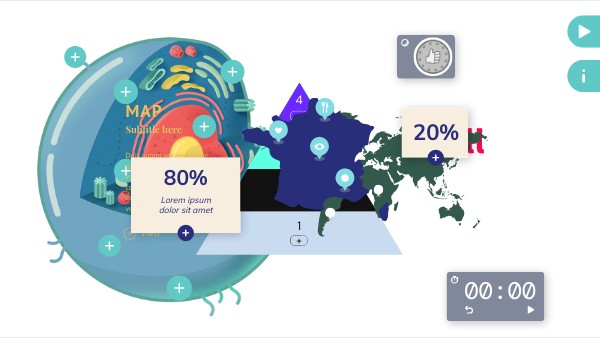 Poster interactif cellule