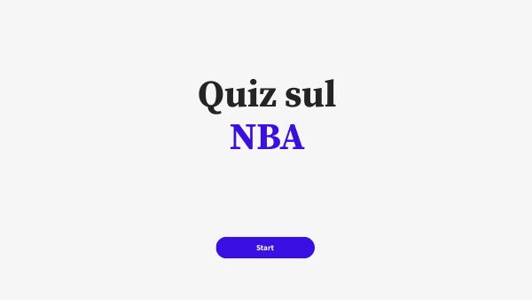 Quiz sul NBA