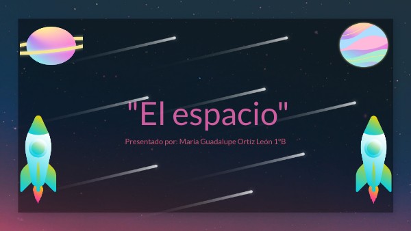 PRESENTACIÓN ESPACIO INFINITO | Genially