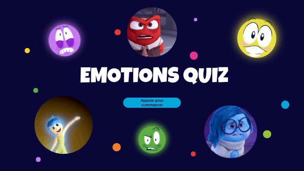 EMOTIONS QUIZ | Genially