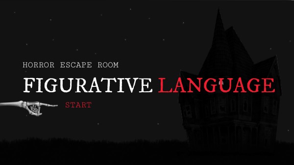 Figurative Language. HORROR ESCAPE ROOM | Genially