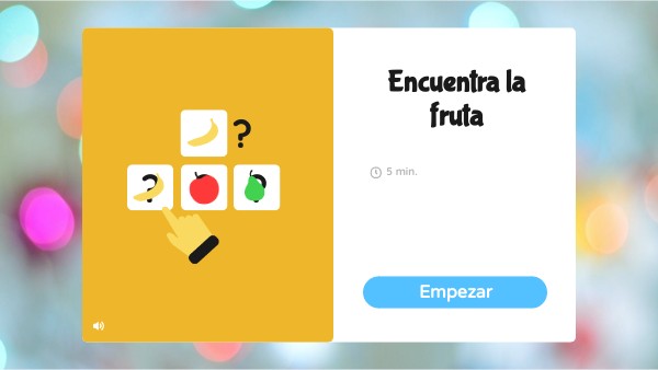 JUEGO ENCUENTRA LA FRUTA