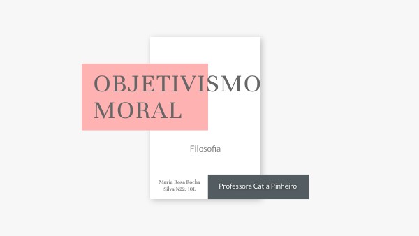 Objetivismo moral | Genially