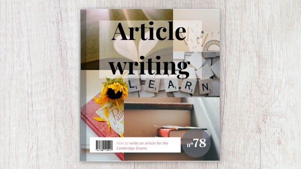 Article writing | Genially